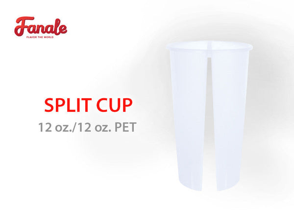 Split Cup - 12 oz./12 oz. | Fanale Drinks